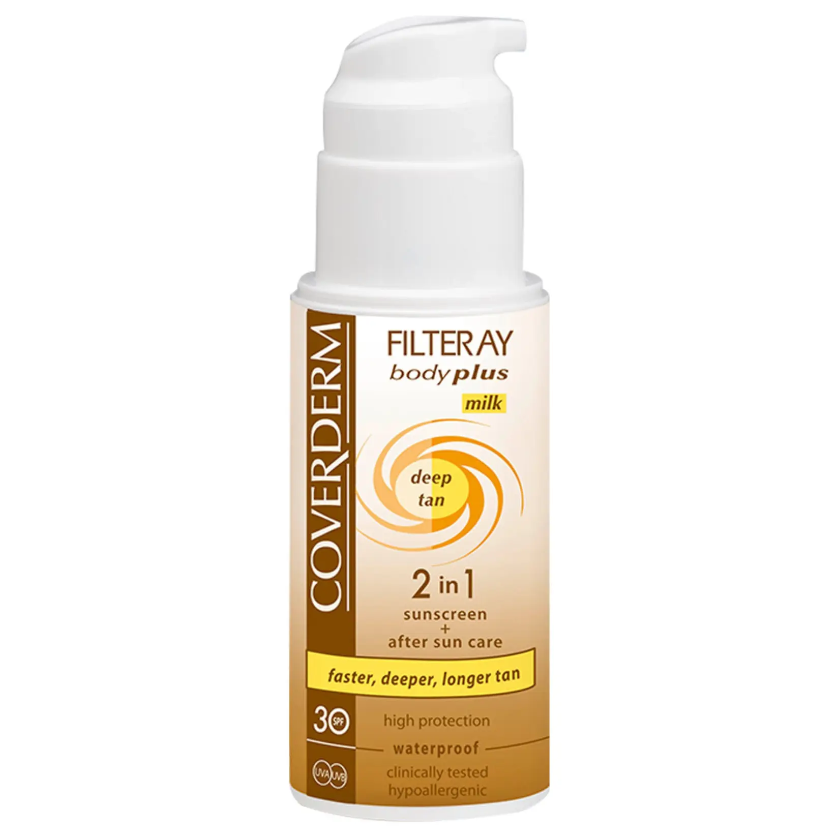 Coverderm Filteray Body Plus Krema za sunčanje, SPF 30