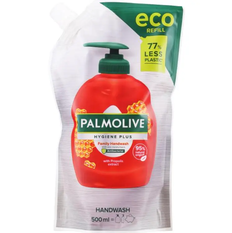 Palmolive Tečni Sapun, Hygiene Plus Family Refill, 500ml