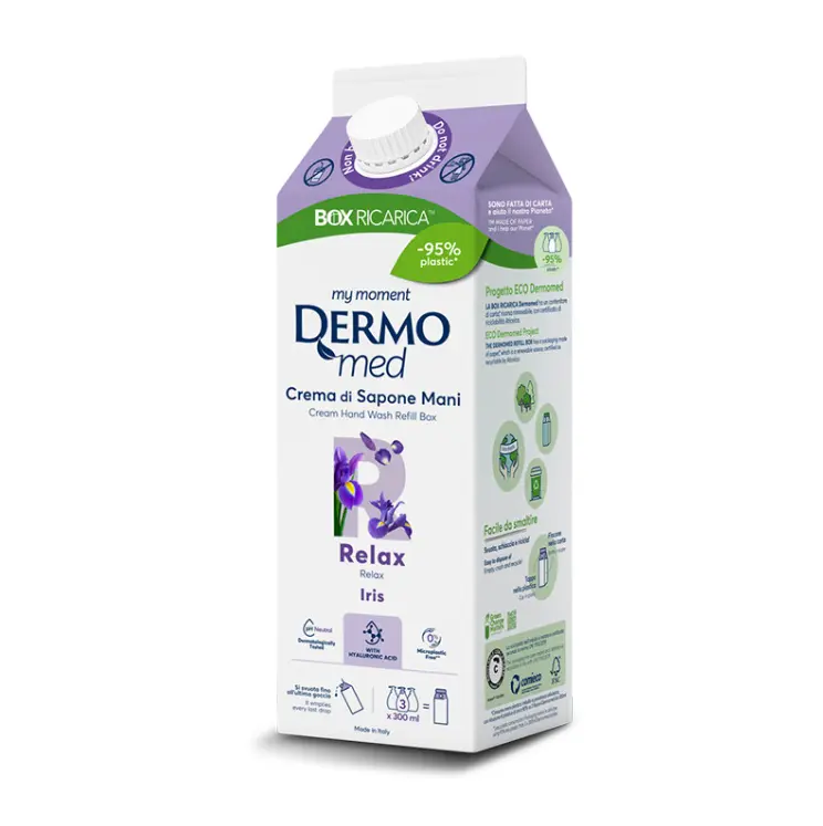 DERMOMED Tečni Sapun, Iris Refill, 900ml