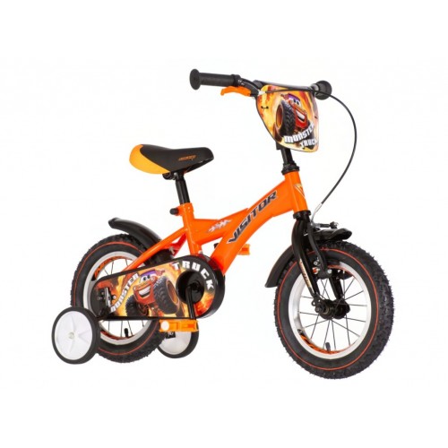 Dečiji Bicikl Visitor Truck Monster 12 Narandzaste Boje