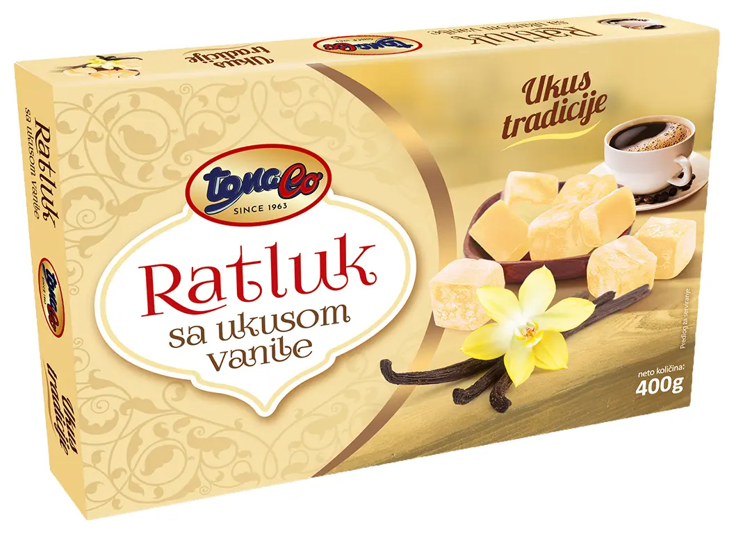 TOMACO Ratluk Vanila, 400 g