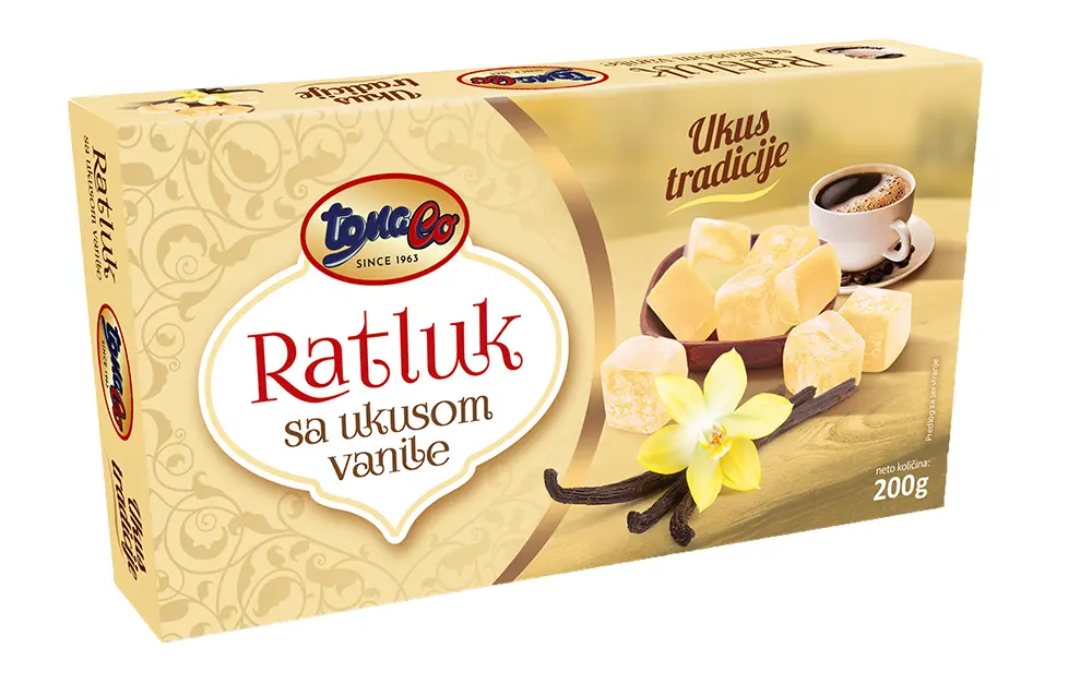 TOMACO Ratluk Vanila, 200 g