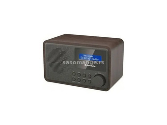 Radio sa drvenim kucistem HRA700D+ braon