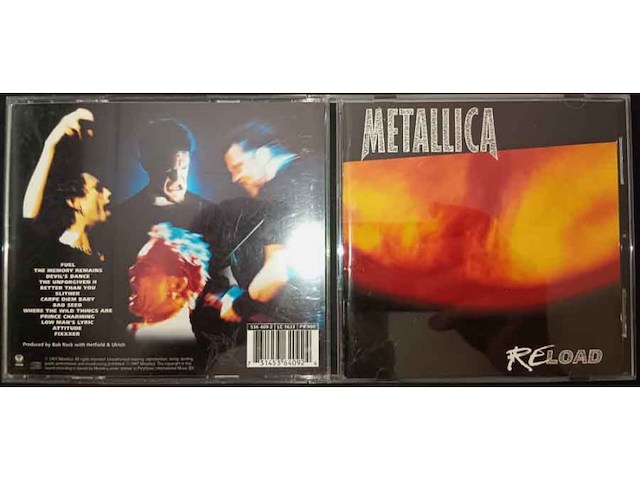 Metallica-Reload Made in Europe CD (1997)
