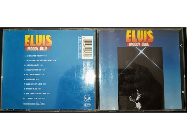 Elvis Presley-Moody Blue Made in Germany CD (1977)
