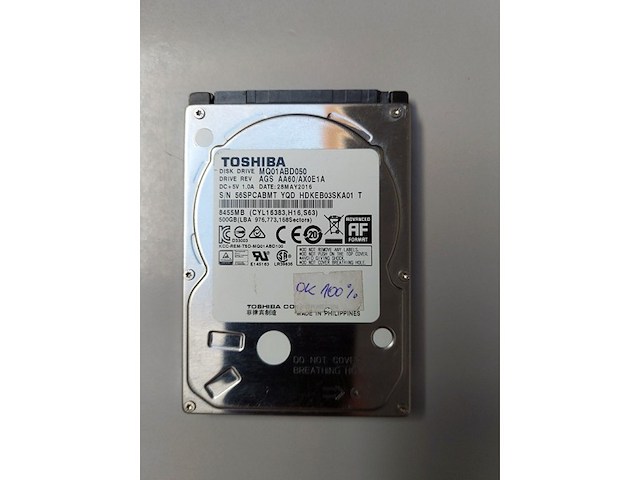 Toshiba MQ01ABD050 HDD 500 Gb