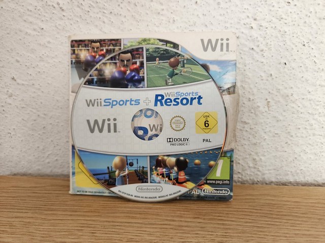 ORG igrica za Nintendo Wii Konzolu Wii Sport + Resort