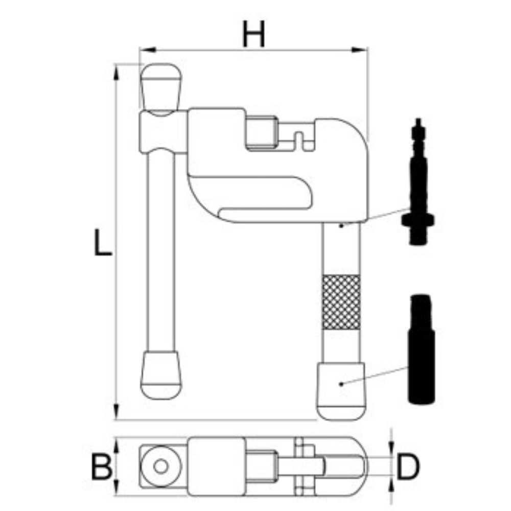 Unior – Alat za lanac mini + 1647/5Mini – 627100