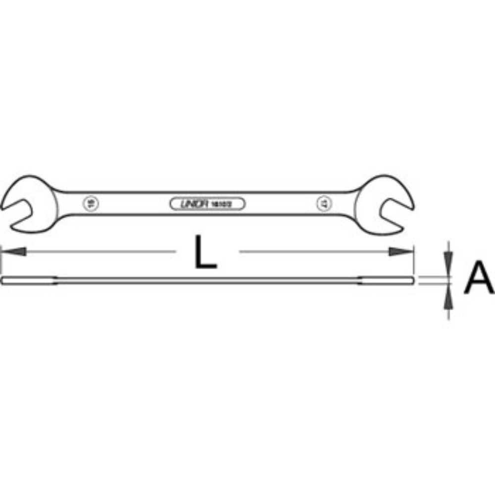 Unior – Ključ viljuškasti za pedale 15×15 1610/2 – 615011