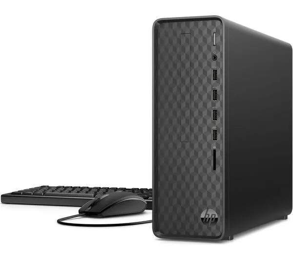 HP SLIM DESKTOP S01-PF3002NA 7M500EAR PC P-C I3-13100 (3.4GHZ) 8GB SSD 256GB PCIE NVME DVDRW WIRED WIFI BLUETOOTH - WIN11 64 Home