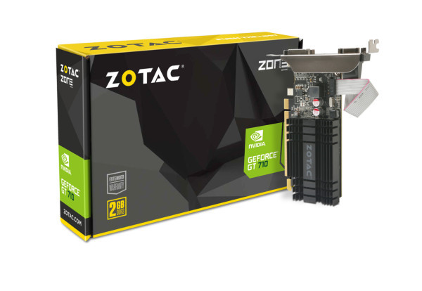 Grafička karta Zotac GeForce GT 710 2GB DDR3 64 bit VGAHDMIDVI