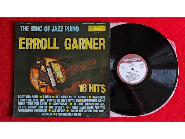 Erroll Garner – The King Of Jazz Piano - 16 Hits   ⭐⭐⭐⭐