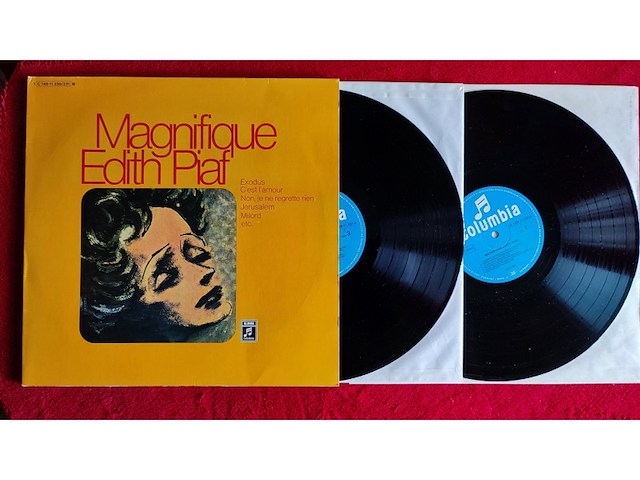 Edith Piaf – Magnifique Edith Piaf - 2LP   ⭐⭐⭐⭐⭐