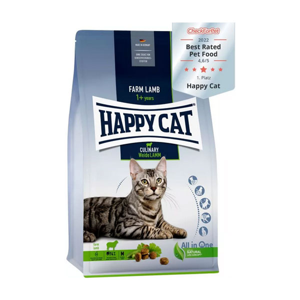 Hrana za mačke Adult Jagnjetina 10kg Happy Cat 19KROHD000049