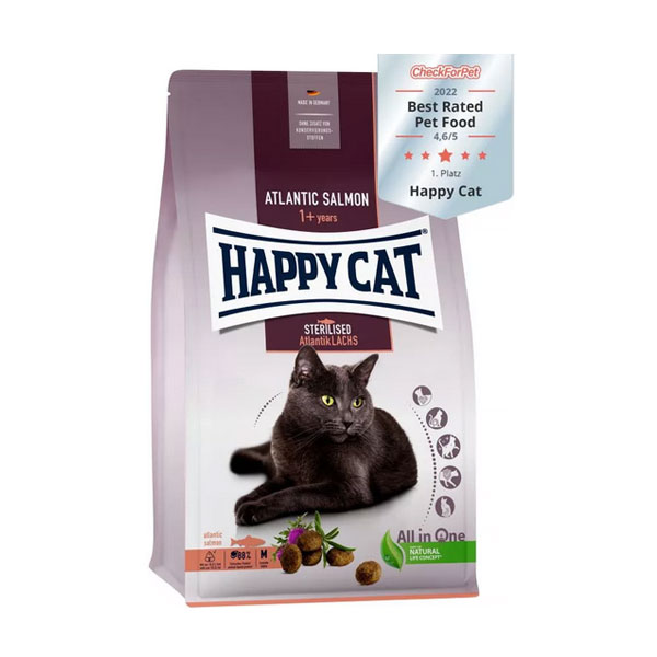 Hrana za sterilisane mačke Losos 10kg Happy Cat 19KROHD000089