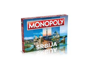 Društvena Igra Monopoly - Čudesna Srbija