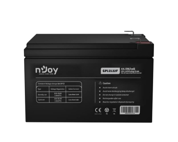 NJOY GP12122F baterija za UPS 12V 12Ah (BTVACATBDTE2FCW01B)