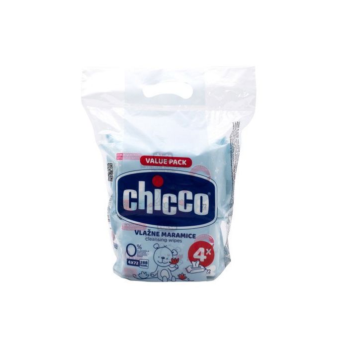 CHICCO NS VLAŽNE MARAMICE 4-PACK 288KOM NOVO