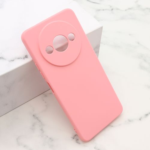 Futrola - maska Soft Silicone za Xiaomi Redmi A3 roze (MS)