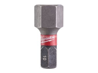 MILWAUKEE Udarni bitsevi HEX SHOCKWAVE ojačani 1/4 10 x 25mm