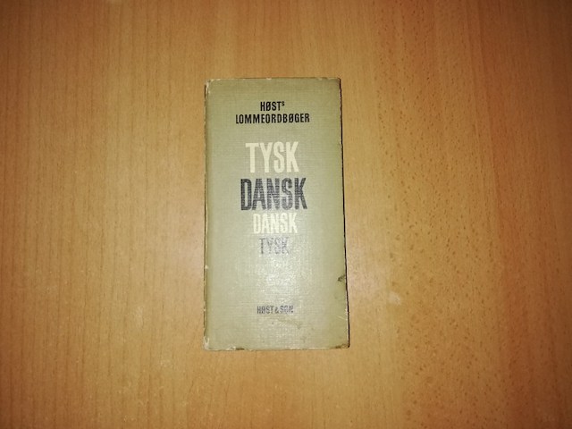 Dansko - namčki / nemačko - danski rečnik