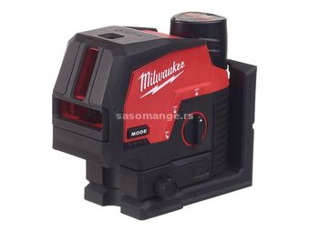 MILWAUKEE Aku. zeleni 3D laser 30m 12V - M12CLLP-301C