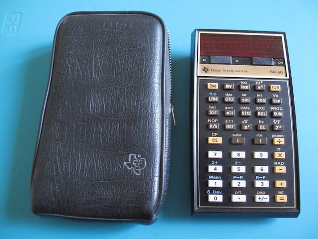 Texas Instruments TI-56 stari kalkulator iz 1977.g.
