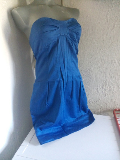 Terranova plava top haljina S