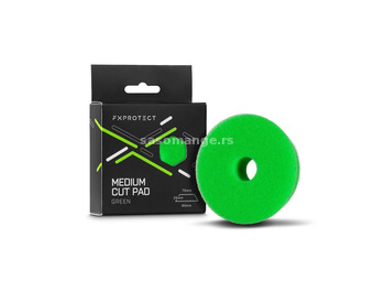 FX MEDIUM CUT PAD GREEN 75/90MM