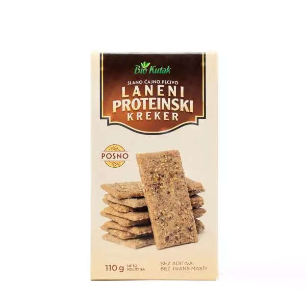 Laneni kreker 110g BioKutak