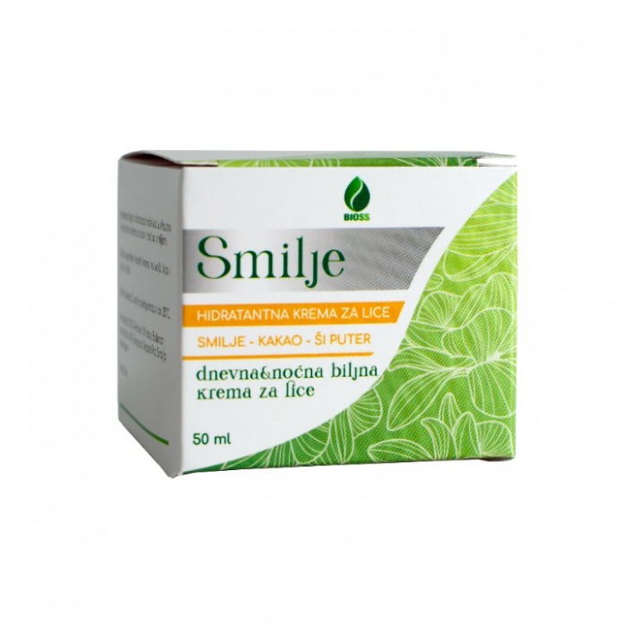 Biljna hidratantna krema za lice smilje – 50 ml