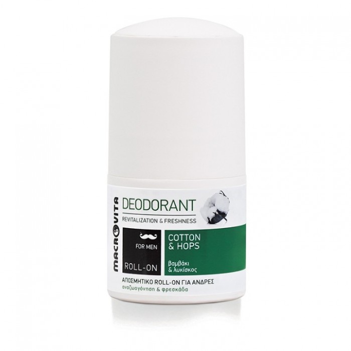 Dezodorans roll-on za muškarce Cotton&Hops – 50 ml