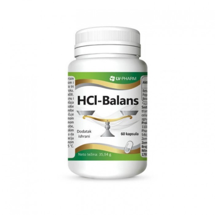 HCl-Balans – 60 kapsula