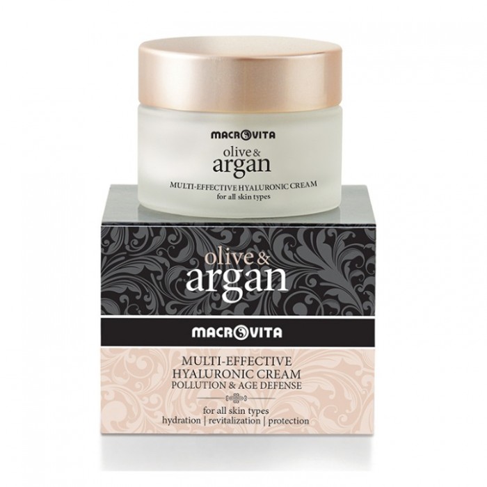Multi-efektivna krema za lice sa hijaluronom i arganom – 50 ml