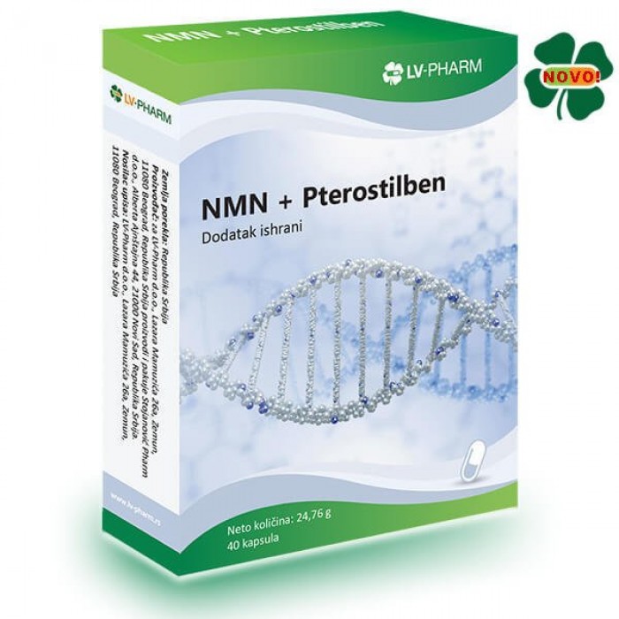 NMN+Pterostilben – 40 kapsula