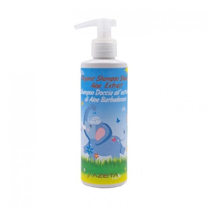 Organski šampon za kosu i telo sa Aloe Verom – 200 ml