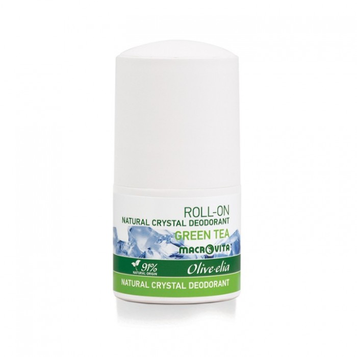 Prirodni kristalni dezodorans Roll-on Green Tea – 50 ml