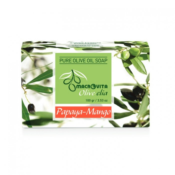 Prirodni sapun od maslinovog ulja PAPAYA-MANGO – 100 g
