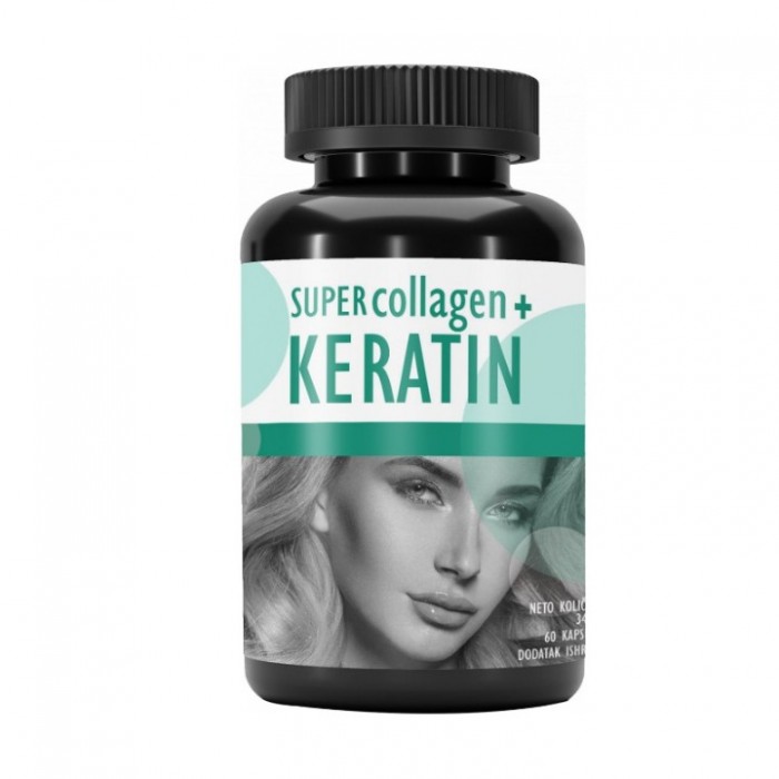 Super Collagen + KERATIN – 60 kapsula