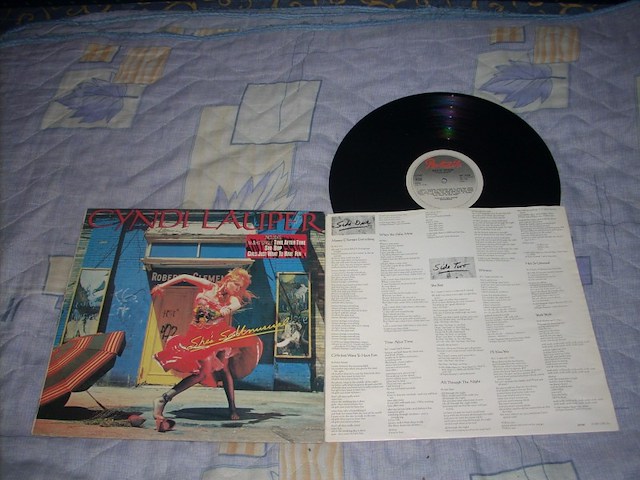 Cyndi Lauper ‎– She`s So Unusual LP Suzy 1984.