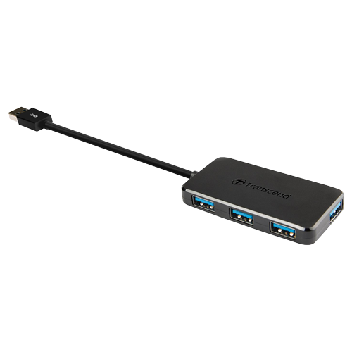 Transcend TS-HUB2K USB 3.0 Hub, 4-Port, Up to 5Gb/s