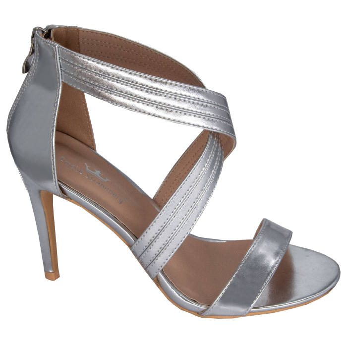 Ženske sandale S2603 (Silver)
