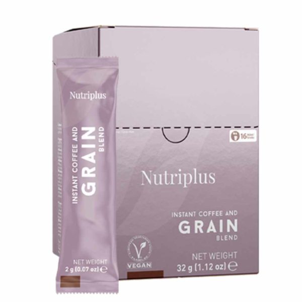 Nutriplus Grain instant kafa u kesicama,16×2g