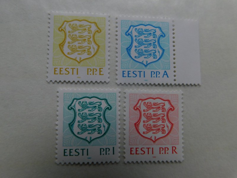 EESTI 1992 KOMPLET ČISTA SERIJA