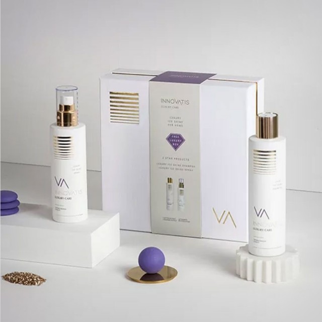 INNOVATIS LUXURY MASK ICE SHINE - SET ZA KOSU