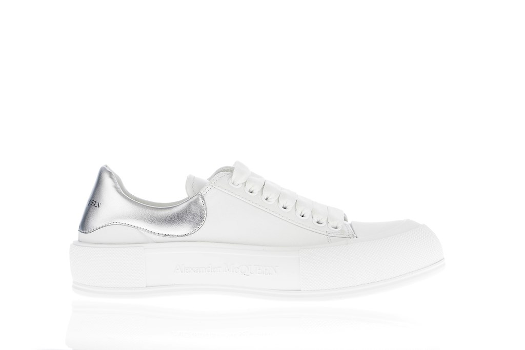 ALEXANDER MCQUEEN Patike 705205/22 WHITE/SILVER