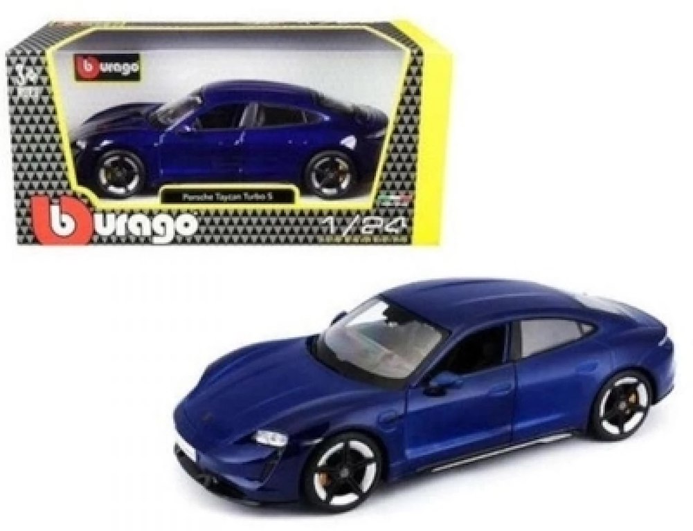 BURAGO METALNI MODEL AUTICA 1:24 PORSCHE TAYCAN TURBO S