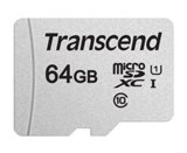 Micro SD 64GB Class 10, Ultra High Speed Class 1 (U1) ( TS64GUSD300S )