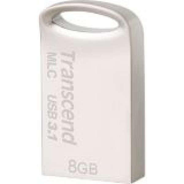 8GB, USB3.0, Pen Drive, MLC, Silver ( TS8GJF720S )
