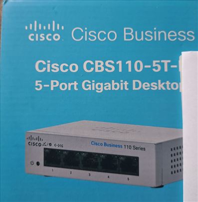 Cisco business CBS110-5T-D-EU 5-portni svič